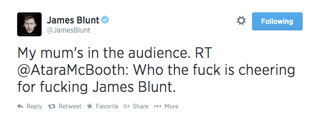 24 Times James Blunt Became The God of Twitter Comebacks :: FOOYOH ...