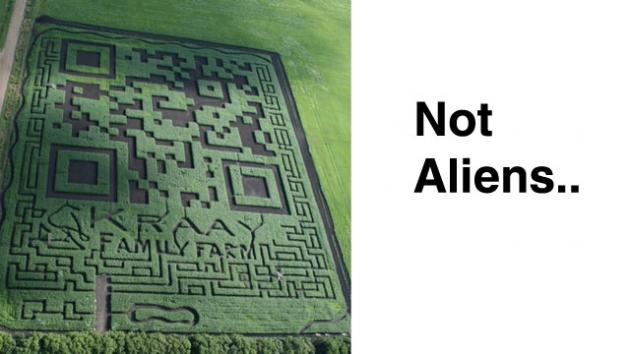World's Largest QR Code Is On A Farm Field :: FOOYOH ENTERTAINMENT