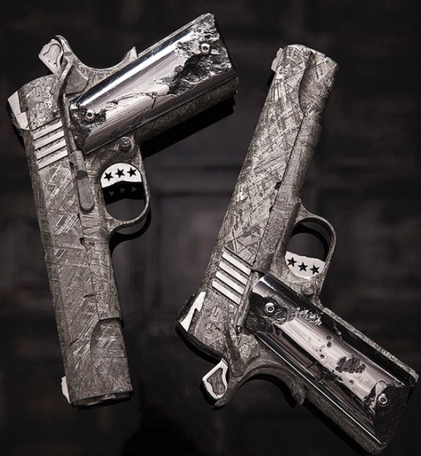 These Two Guns Cost $4.5 Million Because They're Made From Meteorite ...